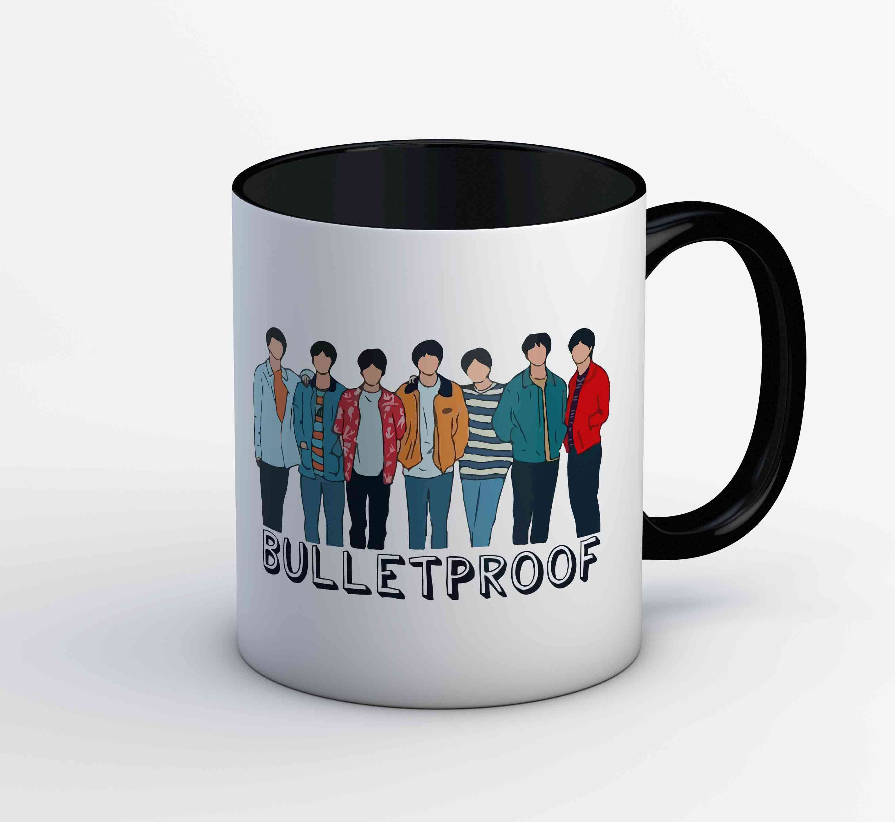 Buy BTS Mug - Bulletproof at Rs. 50 OFF 🤑 – The Banyan Tee
