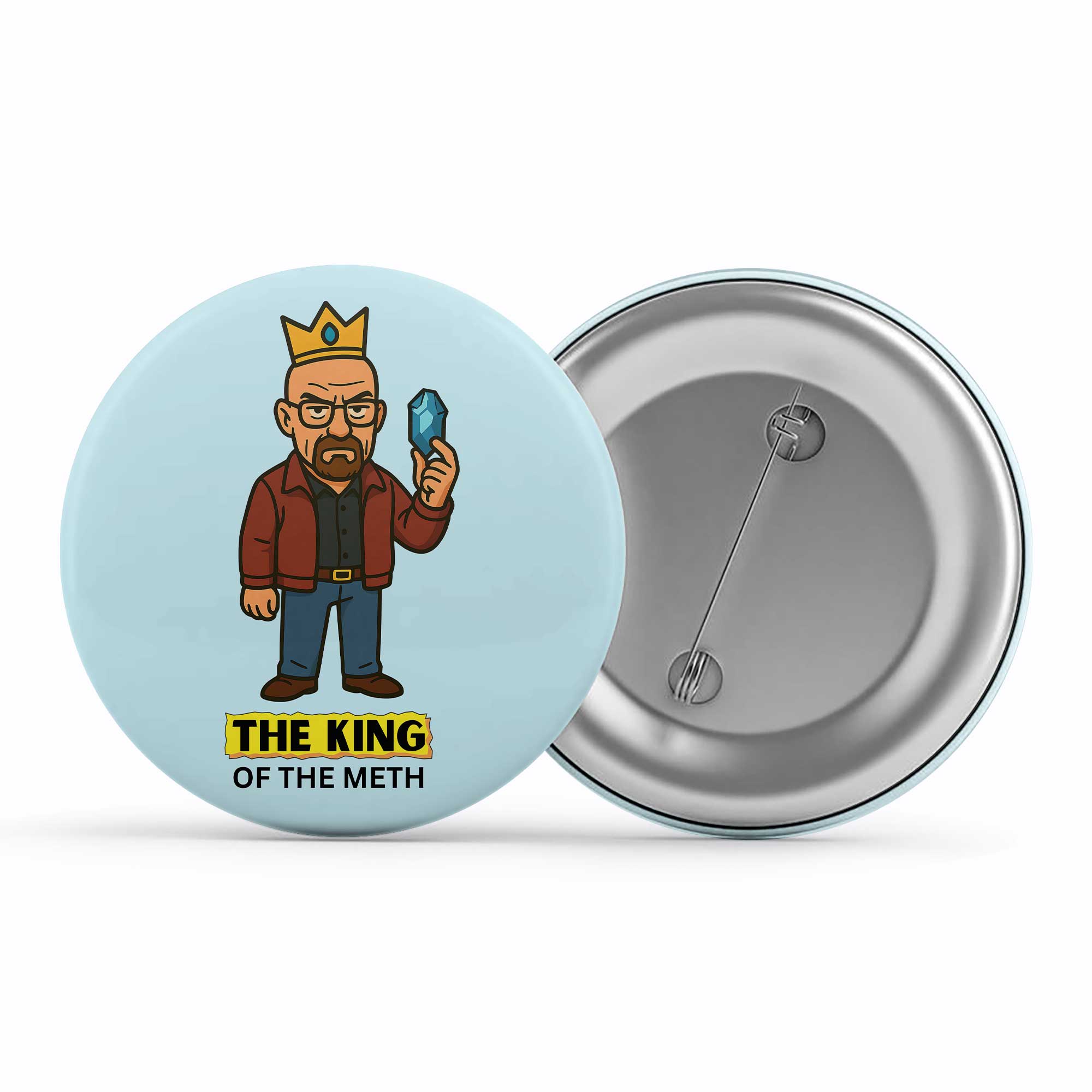 Buy Breaking Bad Badge - The King Of The Blue Crystal at Rs. 50 OFF 🤑 ...