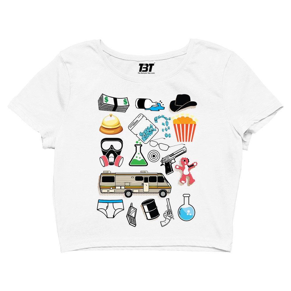 Buy Breaking Bad Crop Top - Elements at Rs. 50 OFF – The Banyan Tee