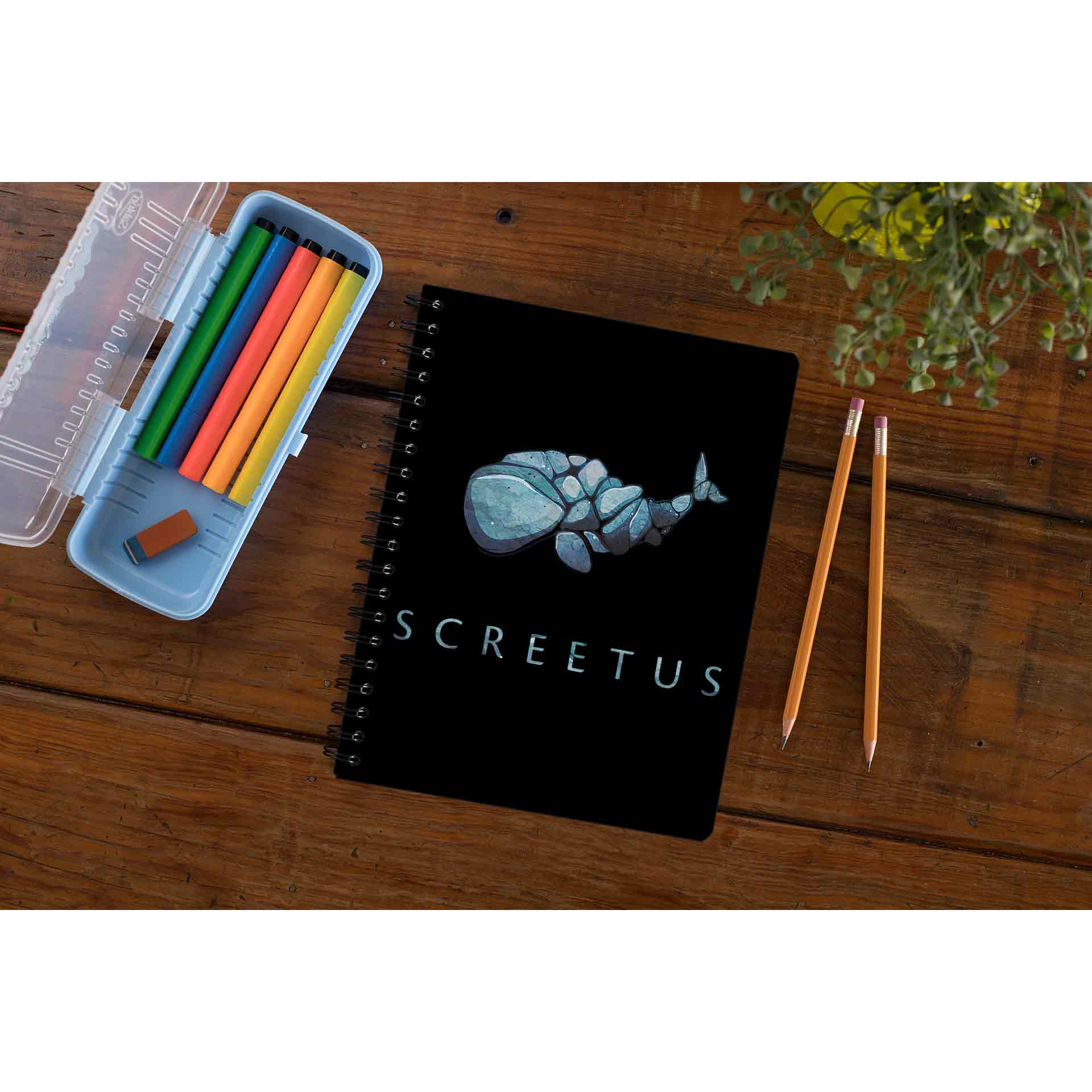 Buy Screetus Notebook - Logo at Rs. 50 OFF 🤑 – The Banyan Tee