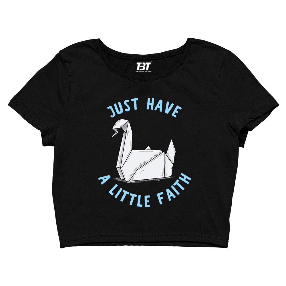 Buy Prison Break Crop Top - A Little Faith at Rs. 50 OFF 🤑 – The Banyan Tee