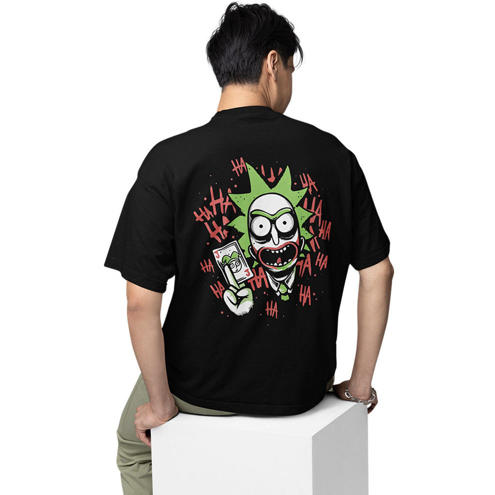 Buy Rick and Morty Oversized T shirt - Joker – The Banyan Tee