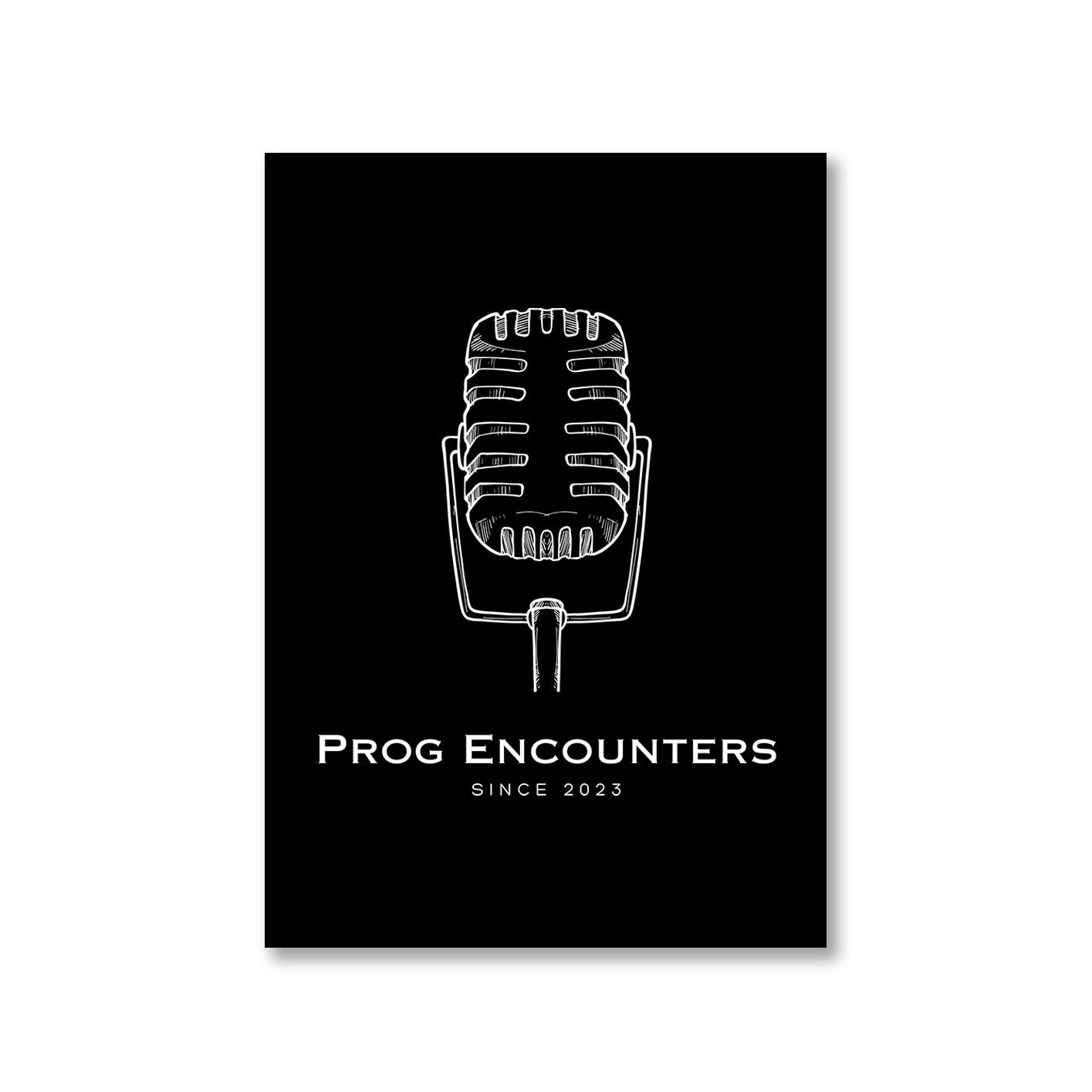 Buy Prog Encounters Poster - Logo at Rs. 50 OFF 🤑 – The Banyan Tee
