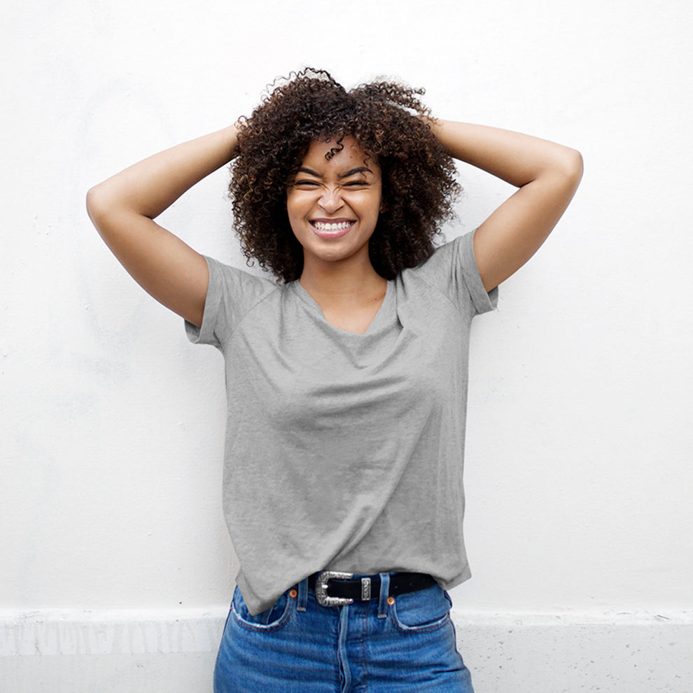 Grey Melange T shirt | TBT Basics – The Banyan Tee