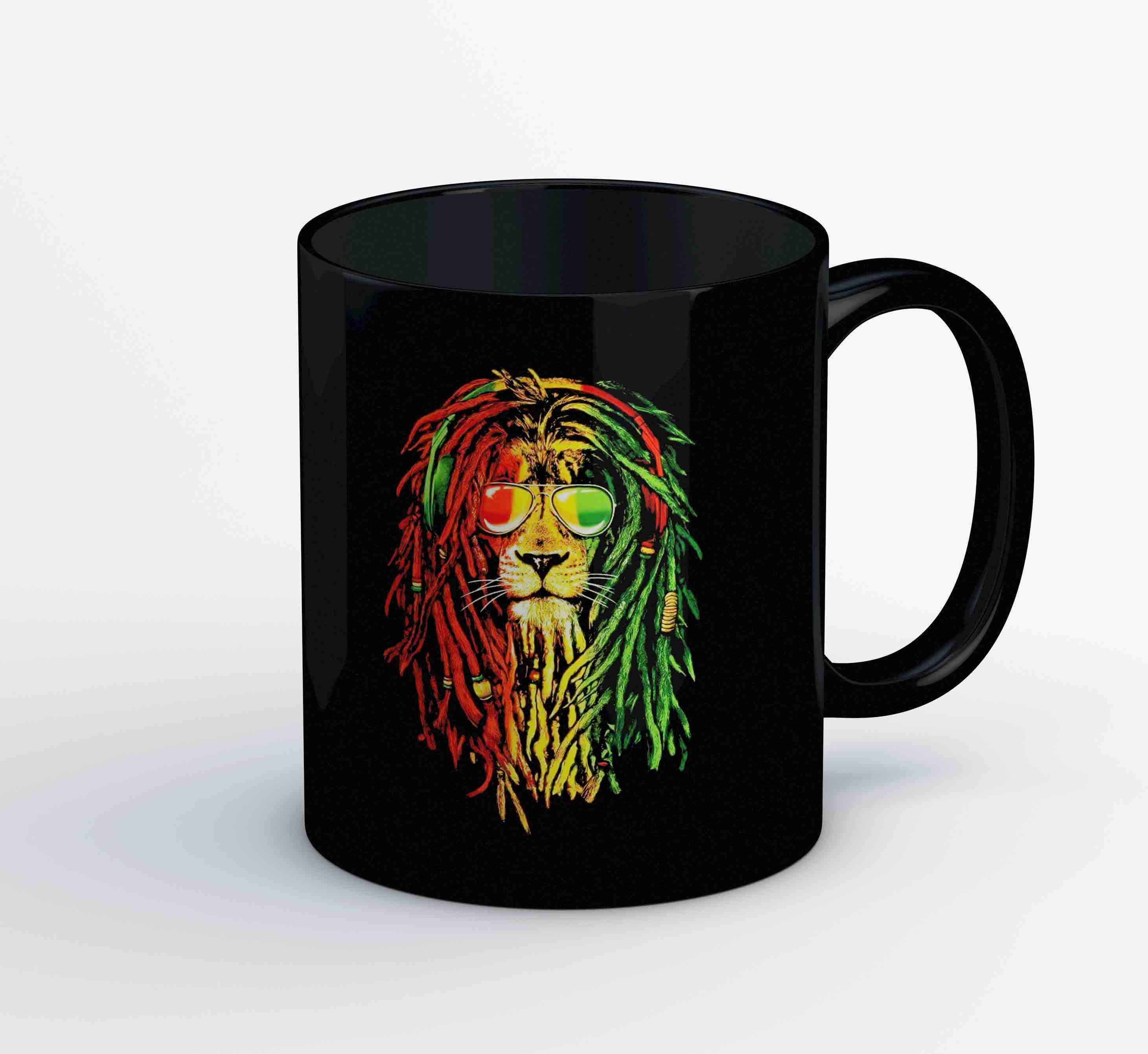 Buy Bob Marley Mug - Rasta Lion at Rs. 50 OFF 🤑 – The Banyan Tee