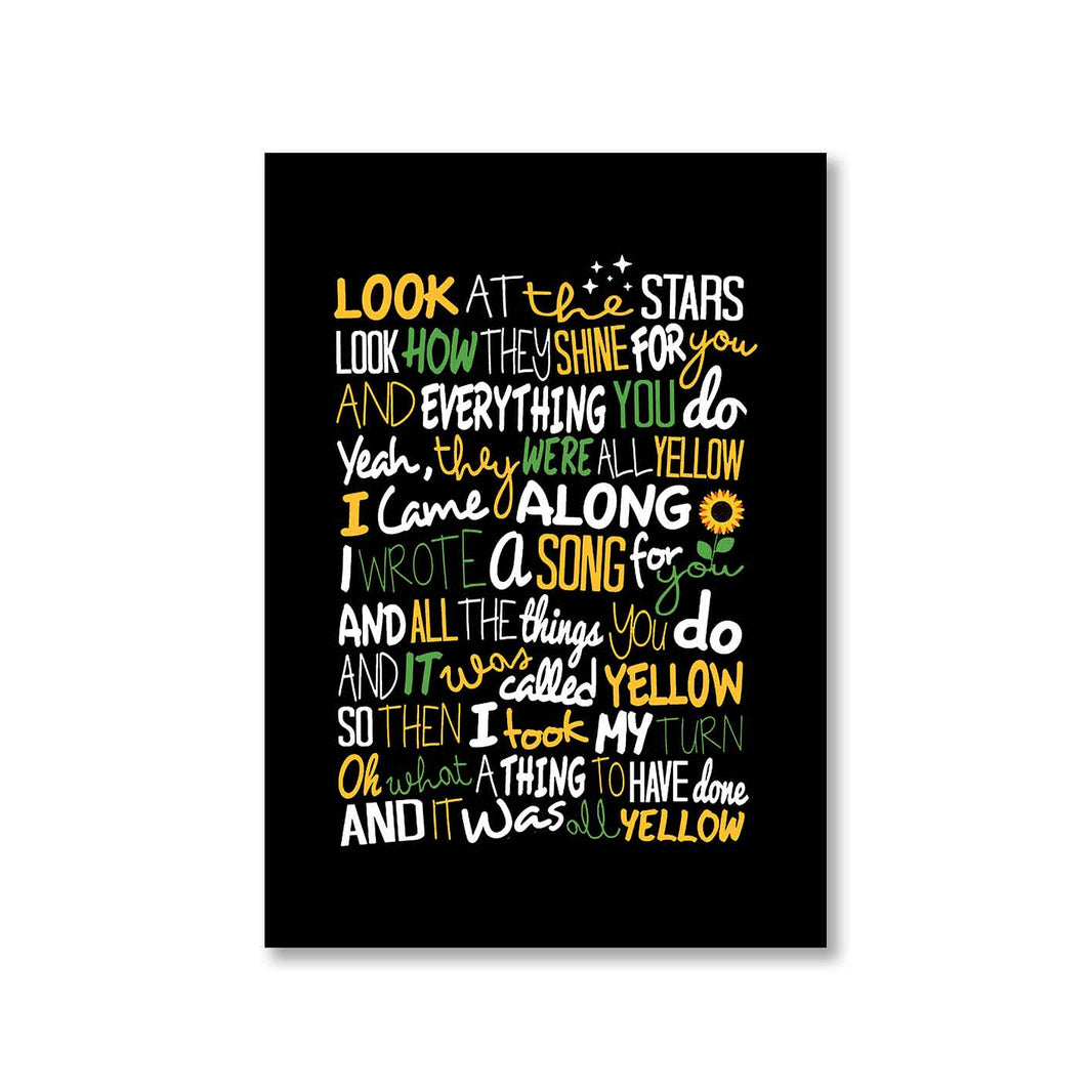 Music Posters | No. 1 Fan Merchandise Store – tagged "Coldplay" – The ...
