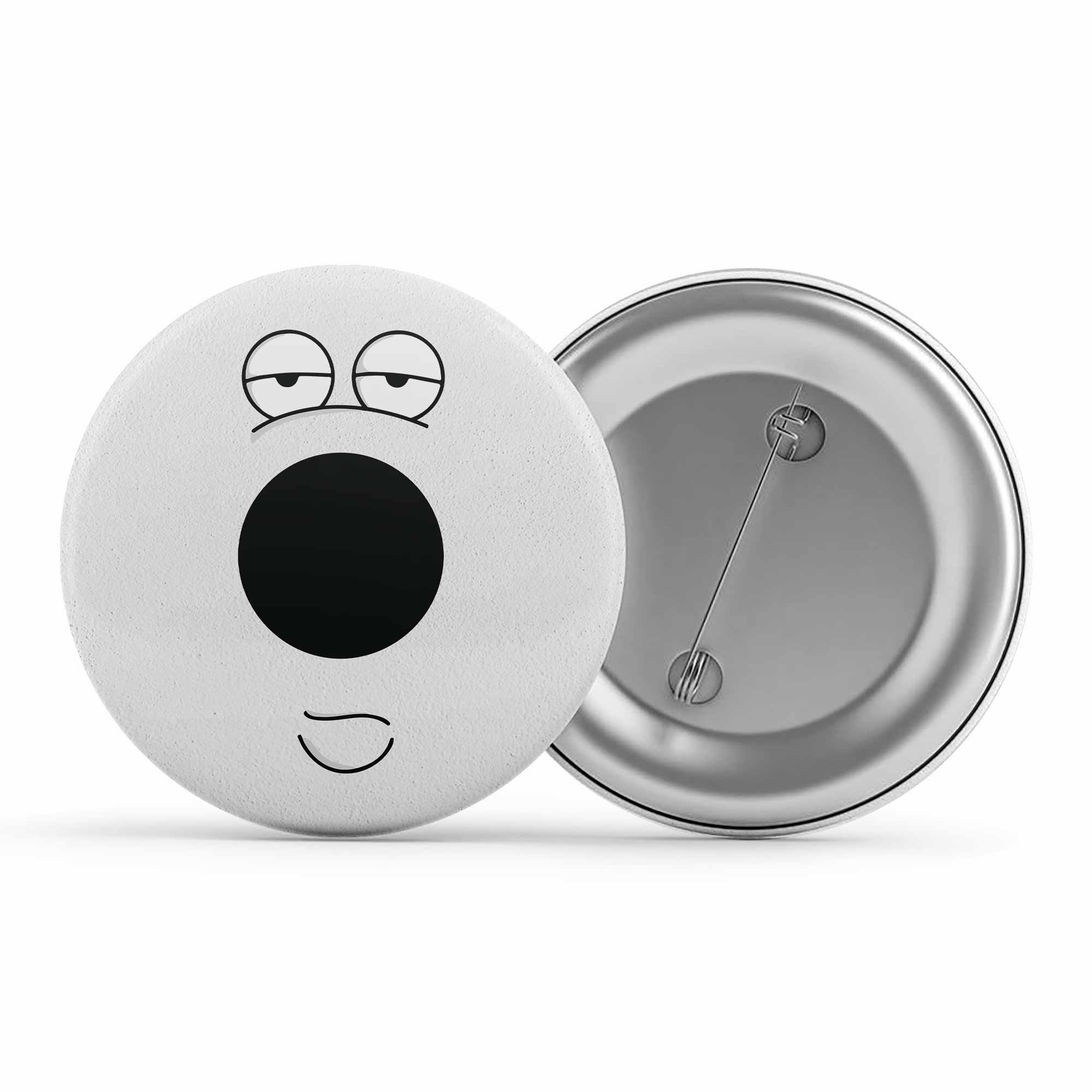 Buy Family Guy Badge - Brian at Rs. 50 OFF 🤑 – The Banyan Tee