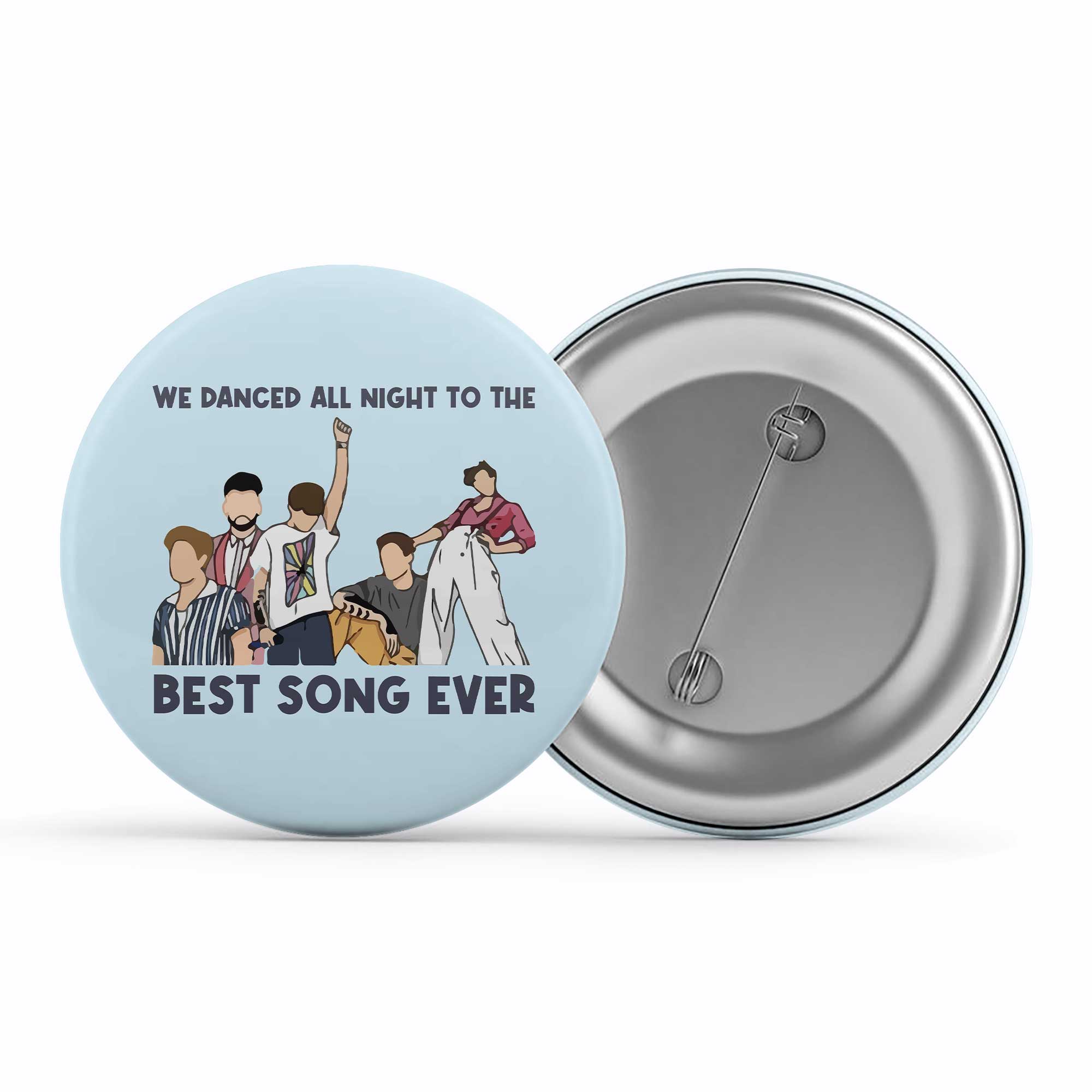 Buy One Direction Badge - Best Song Ever at Rs. 50 OFF 🤑 – The Banyan Tee