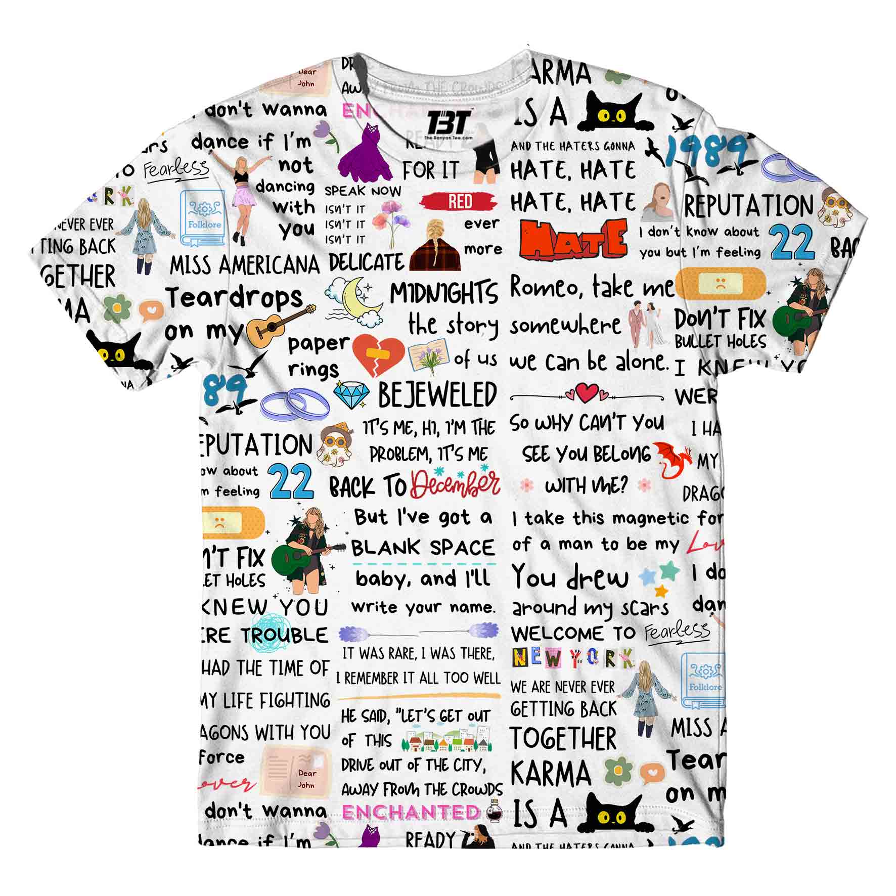 Music T shirts | No. 1 Fan Merchandise Brand – tagged "Taylor Swift ...