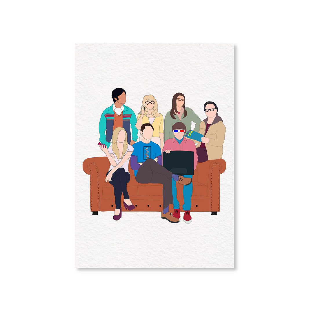The Big Bang Theory Posters by The Banyan Tee